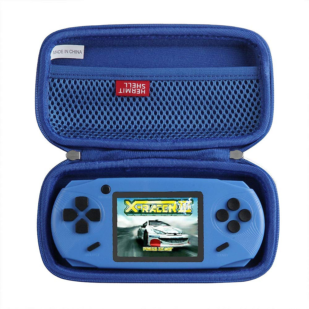 Hermitshell Hard Case for Beijue 16 Bit Handheld Games (Blue)