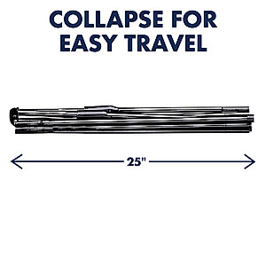 Quartet Instant Easel 64" Stand, Supports 10 lbs., Heavy-Duty, Tripod Base, Powder Coated Steel Material, Collapsible, Black (27E)