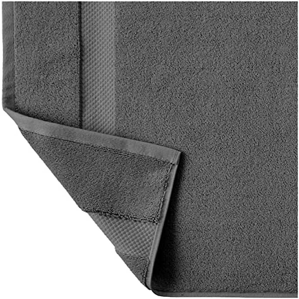 Amazon Aware 100% Organic Cotton Bath Mat - 20 x 31-Inches, Dark Gray