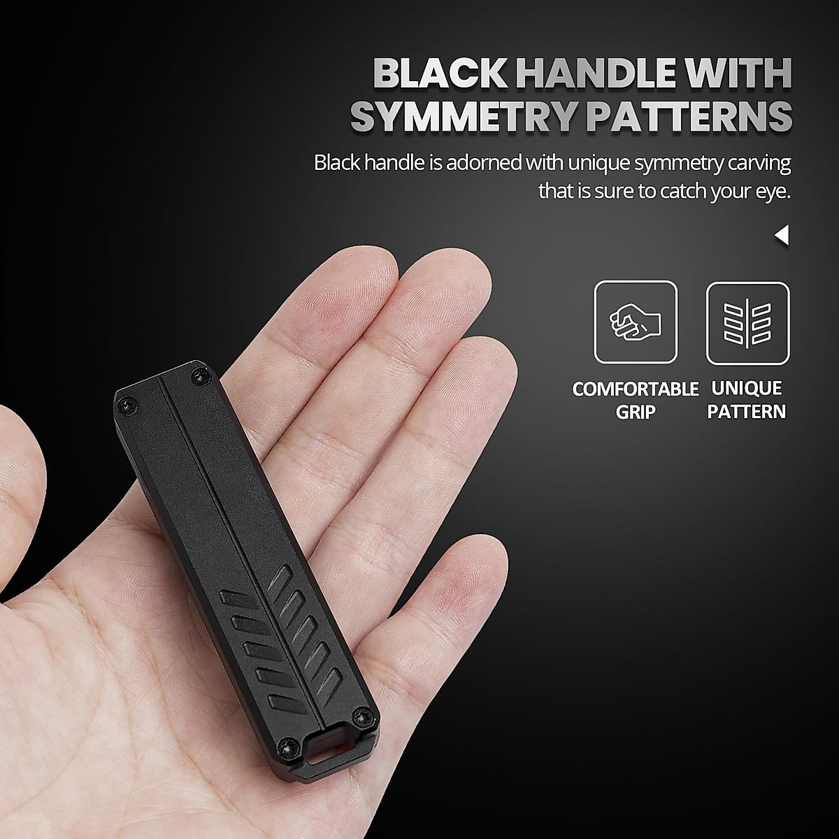 coldown Utility Knife, Pocket Knife with Clip, Box Cutter Knives, EDC Knife, Scalpel Knife, 10 Extra Carbon Steel Replacement Blades #23, Great EDC Gadget Gift for Men Women