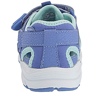 Stride Rite Baby-Girl's Made2play Nesta -Boy's Machine Washable Sandal Athletic Sneaker, Blue, 5 W US Toddler