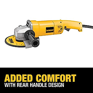 DEWALT Angle Grinder Tool, 7-Inch, 13-Amp (DW840), Yellow