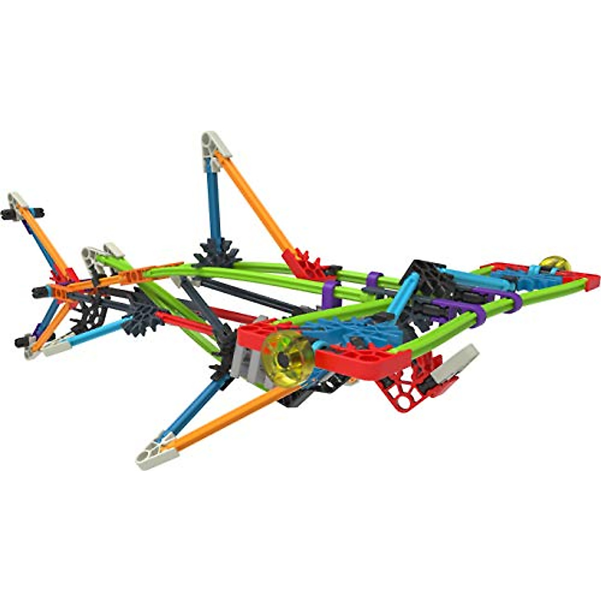 K'nex Intermediate 60 Model Building Set - 395 Parts - Ages 7 & Up - Creative Building Toy, Multicolor, includes K'NEX Parts and Pieces, Instruction Booklet, Medium