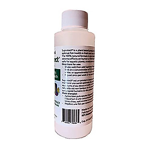 Aquarium Water Conditioner - Supratect, 100% Plant Based Fish Health Conditioner (4 oz Bottle)