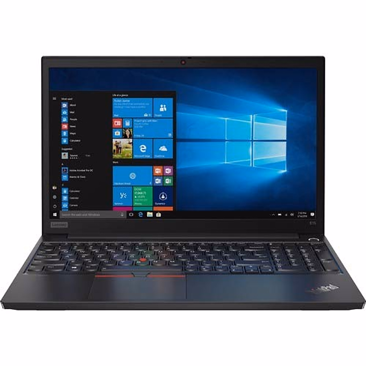 Lenovo ThinkPad E15 20RD007SUS 15.6" Notebook - Full HD - 1920 x 1080 - Intel Core i7 (10th Gen) i7-10510U Quad-core (4 Core) 1.80 GHz - 16 GB RAM - 512 GB SSD - Glossy Black - Windows 10 Pro - Intel