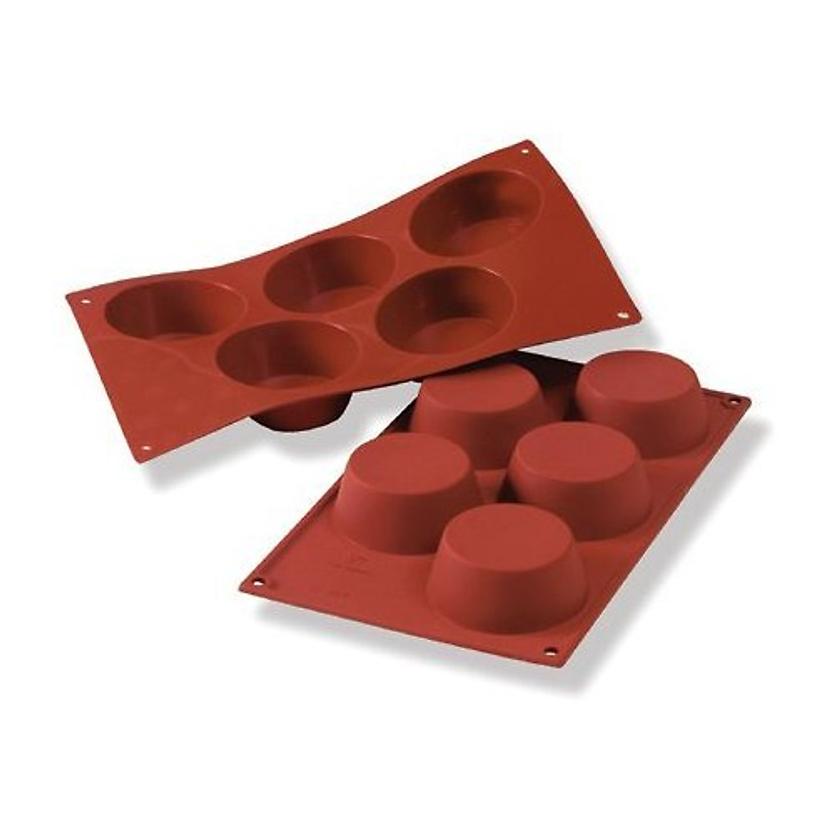 Silicone Muffin 4.57 Oz, 5 Cavities