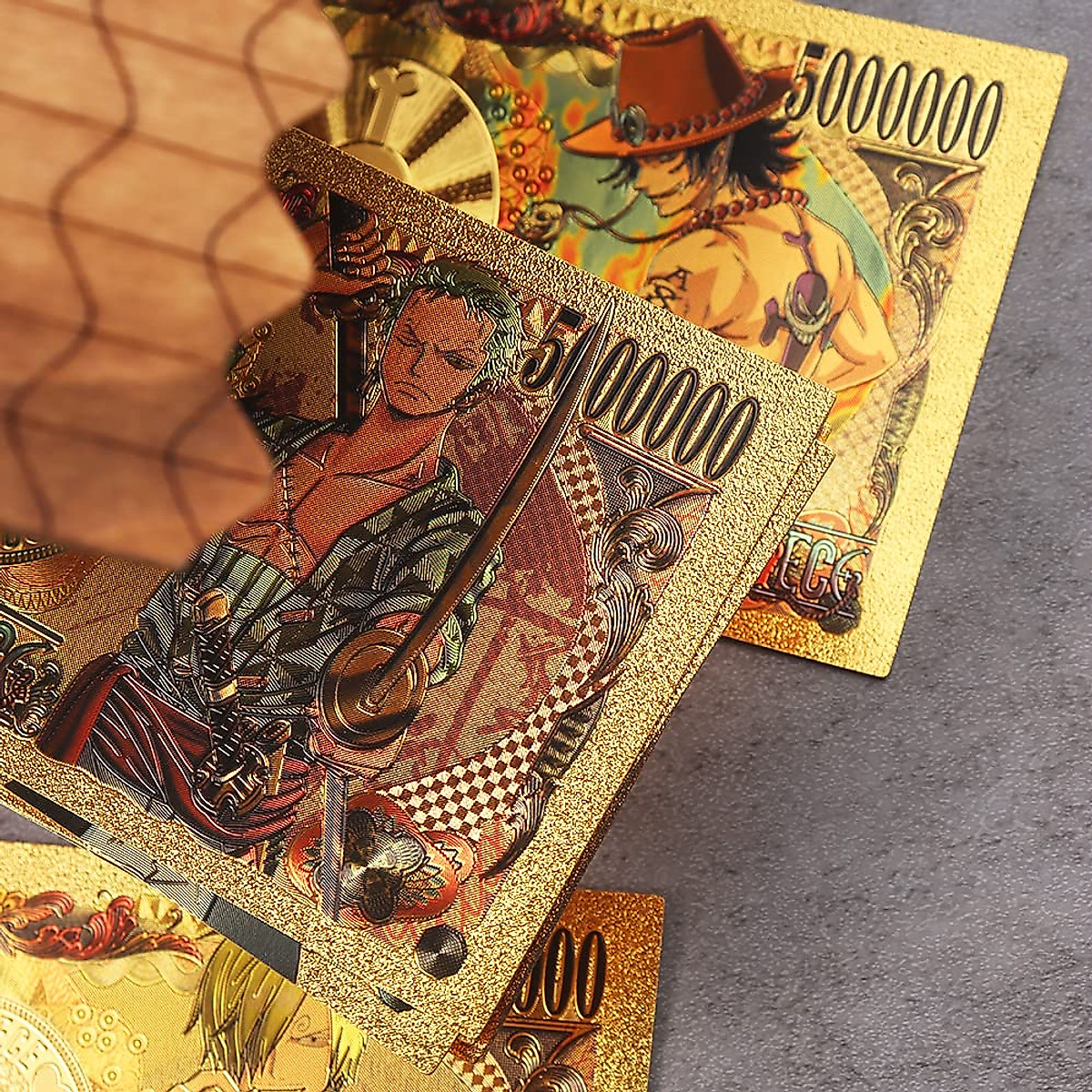 6UH8MB Japanese Anime ONE Piece Edition Bookmarks, Collectibles, banknotes and Gifts. （10pcs）Japanese Anime ONE Piece Edition Bookmarks, Collectibles, banknotes and Gifts. （10pcs）