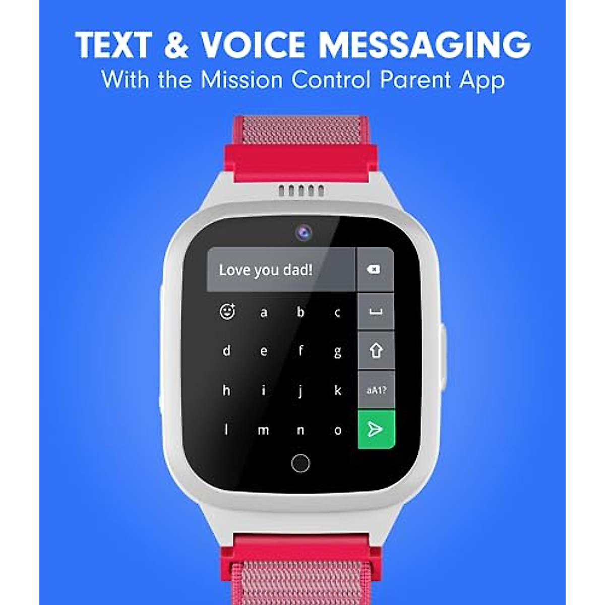 JrTrack 2 SE Smart Watch for Kids by Cosmo | 4G Phone Calling & Text Messaging | SIM Card & Flexible Data Plans | GPS Tracker Watch for Kids | Children’s Smartphone Alternative (Pink)