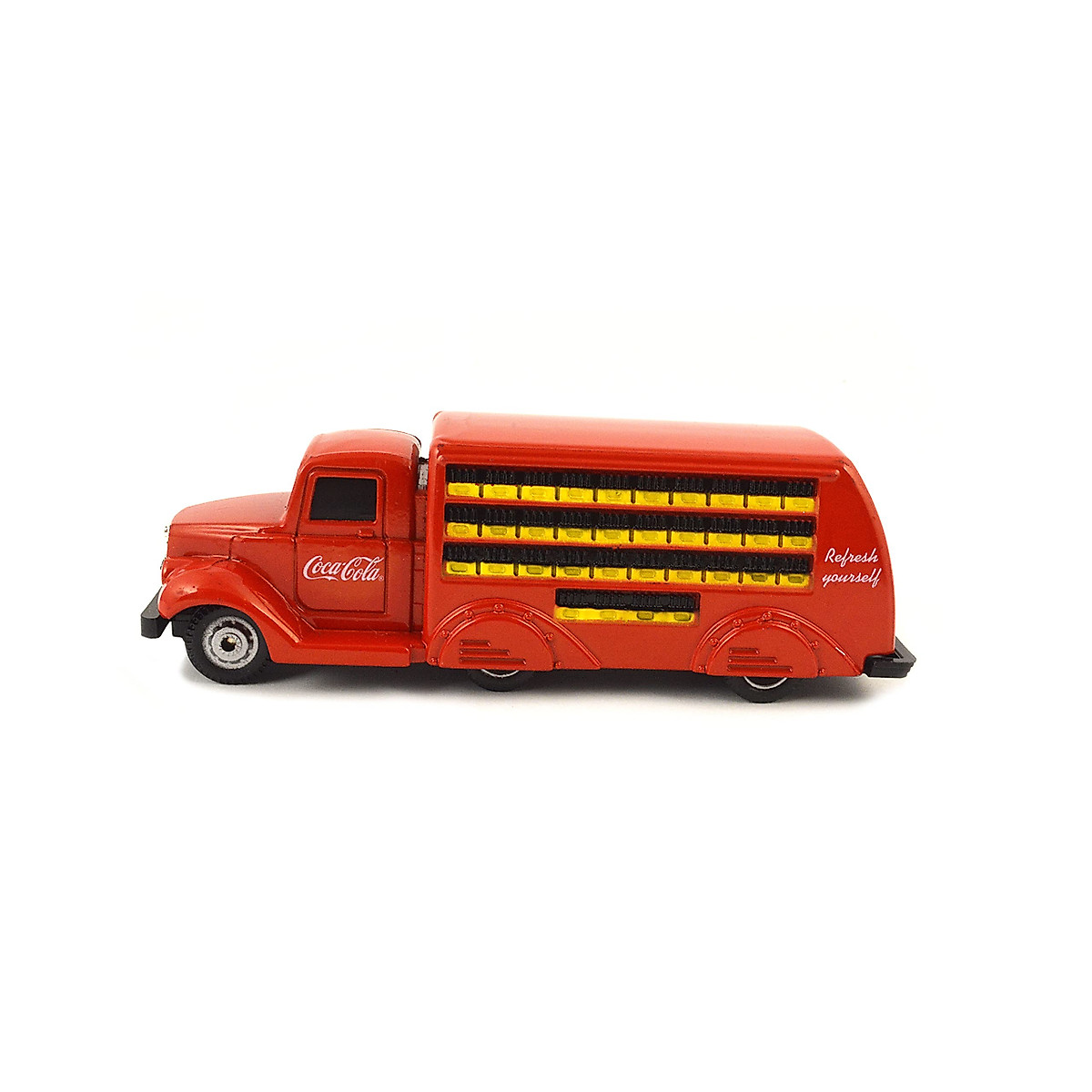 Motor city classics | Coca-Cola 1937 Bottle Truck | 1:87 Scale Model Diecast Collectible | 424132