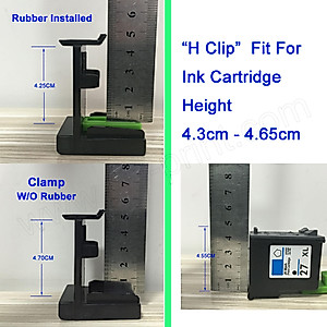 UPink Continuous Ink Supply System CISS Ink Tank DIY Kits Compatible for HP 21 22 60XL 61XL 62XL 63XL 64XL 65XL 92XL 94XL 901XL 56XL 57XL 58XL 650XL 652XL Ink Cartridge