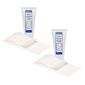 Surgi Facial Wax Strips, 2 sizes for Unwanted Facial Hair Removal, 2 pack