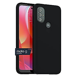 Motorola Moto G Power (2022) Protective Case- Precision fit, Stylish Shock Absorbing Phone Cases - Black