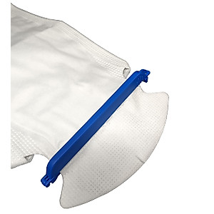 Large Refillable Ice Bags with Clamp Closure [Pack of 5] 6-1/2 x 14 – Reusable Easy Filling Hospital Icepack with Soft Outer Covering and Leak Resistant Inner Layer(5)