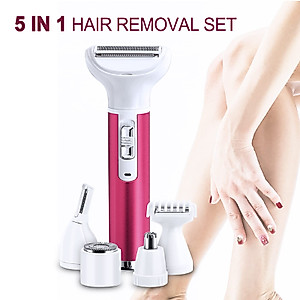 Nose Hair Trimmer for Women Electric Razors Womens Trimmer Lady Shaver Bikini Trimmer Facial Hair Remover Public Hair