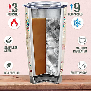 WANDER PRINTS Gift For Mom, Gifts For Mother-in-law, Step Mom, Grandma, Mother's Day, Birthday Gifts - For All The Times That I Forgot - Custom Tumbler, Travel Cup, Insulated 20oz Cup