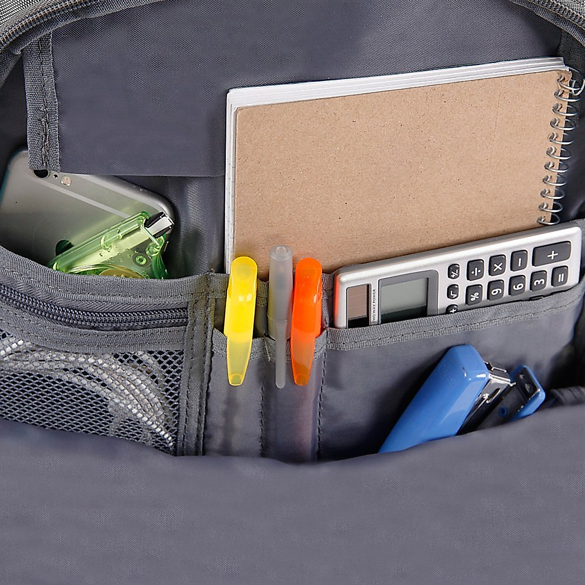 FILA Duel School Laptop Computer Tablet Book Bag, Black, One Size