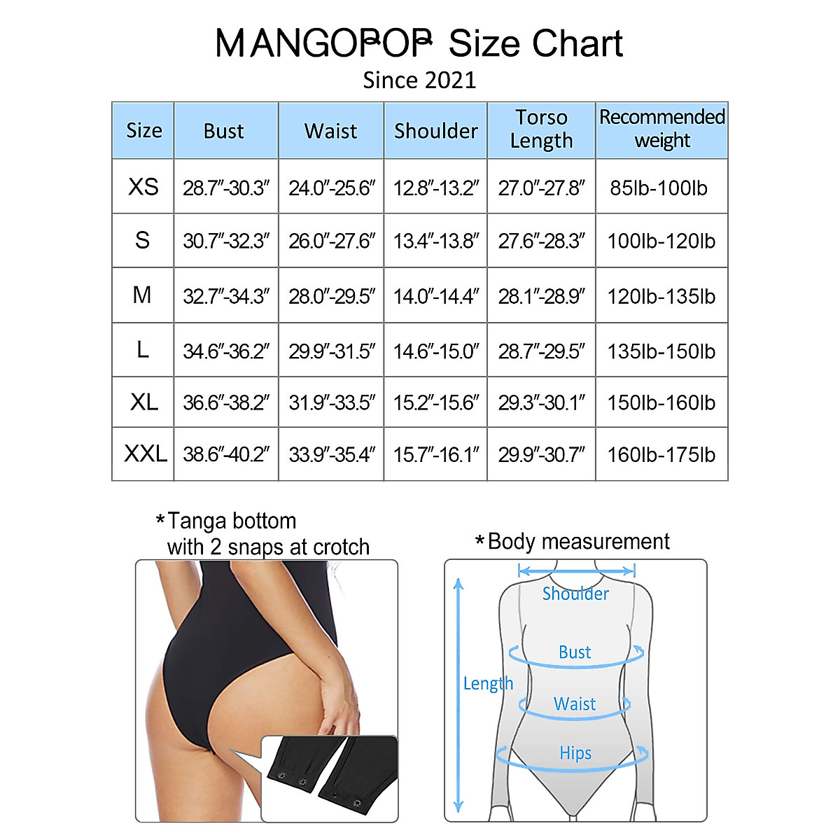 MANGOPOP Women's Mock Turtle Neck Long Sleeve Tops Bodysuit Jumpsuit (Long Sleeve 1#Little Daisy, Medium)