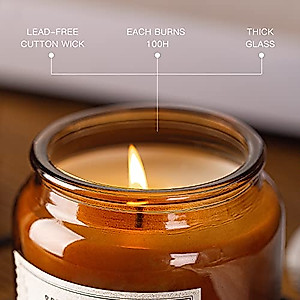 2 Pack Candles Gifts for Women, 31 Oz Sage Candles for Home Scented Soy Wax Large Jar Aromatherapy Candles for Cleansing House, Ideal Birthday and Mother's Day Gifts for Mom, Wife, Girlfriend, Sister