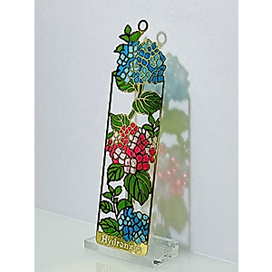 Stained-Glass Style Bookmark [SD] ( Hydrangea )