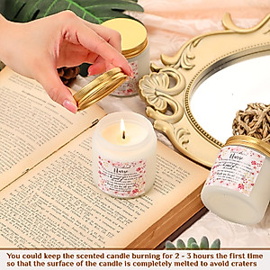 Lewtemi 12 Pcs Appreciation Nurse Week Gifts Candle Bulk for Women Men Nursing School Graduation Gift CNA Week Nurse Day Thank You Gift Lavender Scented Candle for Rn LPN LVN Practitioner(White)