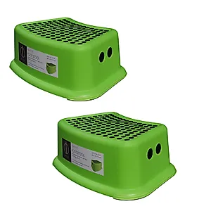 2 Pack Kids Step Stool - Great for Potty Training Step Stool for Kitchen,Bathroom,Toliet,Living Room Both Boys and Girls
