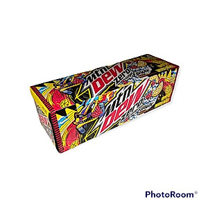 Pepsi Co Mountain Dew Spark, the Dew with a blast of Raspberry Lemonade by Munchie Box (Pack of ( 12 ) Cans 12 oz Spark Zero)