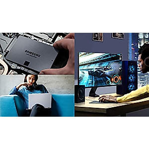 SAMSUNG 870 QVO SATA III SSD 4TB 2.5" Internal Solid State Drive, Upgrade Desktop PC or Laptop Memory and Storage for IT Pros, Creators, Everyday Users, MZ-77Q4T0B