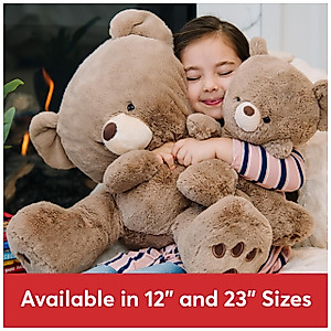 GUND Kai Teddy Bear, Premium Plush Toy Stuffed Animal for Ages 1 & Up, Taupe/Light Brown, 12"