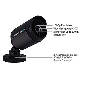 Night Owl Security 1 Pack HD Analog 1080p Camera (Black, Replacement Camera Only, No Charger, No Cable)