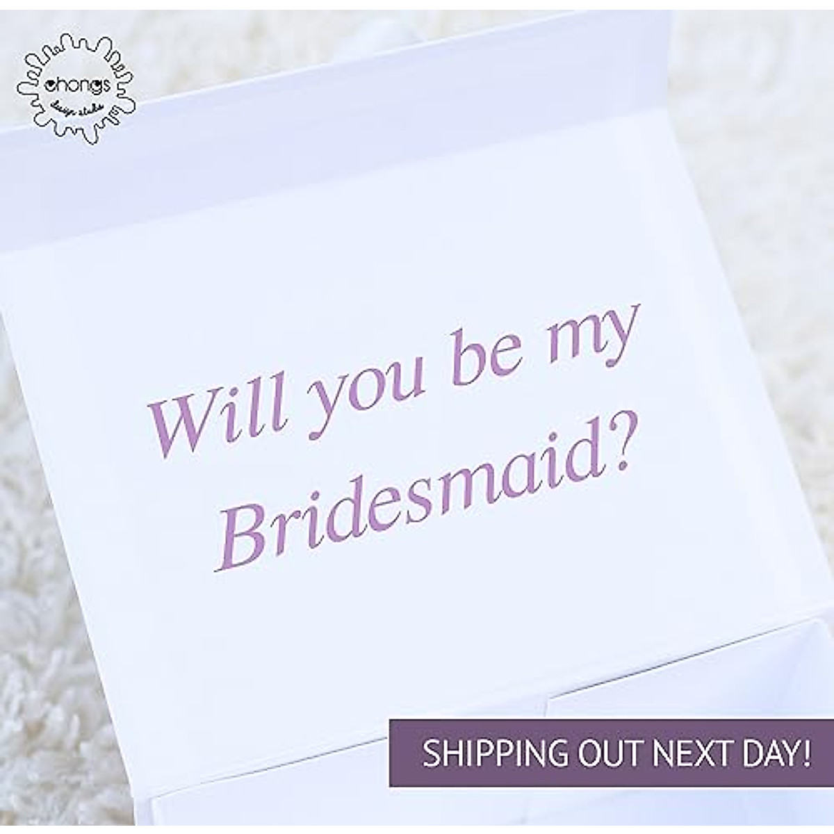 Bridesmaid proposal box/Custom gift box/Mothers Day Gift Box/Happy Birthday Box/Magnetic Lid/Ribbon finish/Valentines Day/Personalized present/gift/made in usa