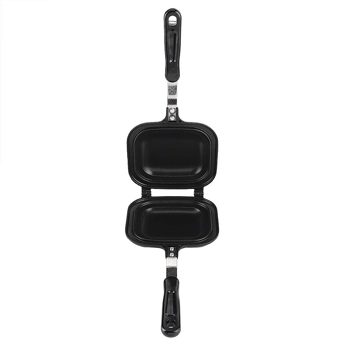 Fry Pan,Double-Sided Multifunction Fry Pan Sandwich Toaster Breakfast Maker Nonstick Baking Pan Sandwich Maker