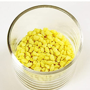 キャッスルエンタープライズ(Castle Enterprise) [Amazon.co.jp Limited] [Commercial Set] for Decorative Plants, DIY, Sander, Large Grain, Color Sand, Yellow, 22.0 lbs (10 kg) x 10 Bags