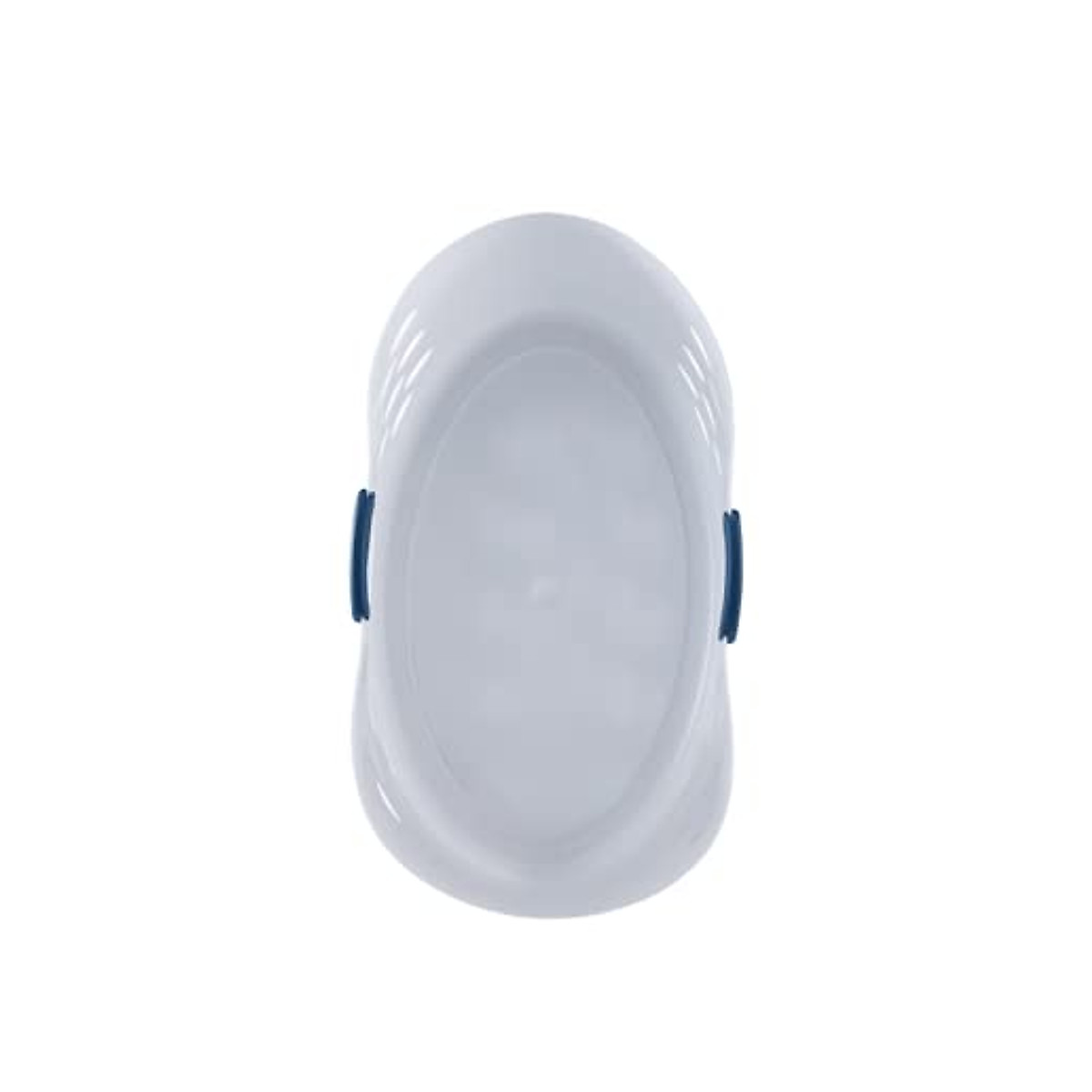 Rubbermaid Flex 'n Carry Laundry Hamper, 2.2-Bushel, White (FG260004WHTRB)