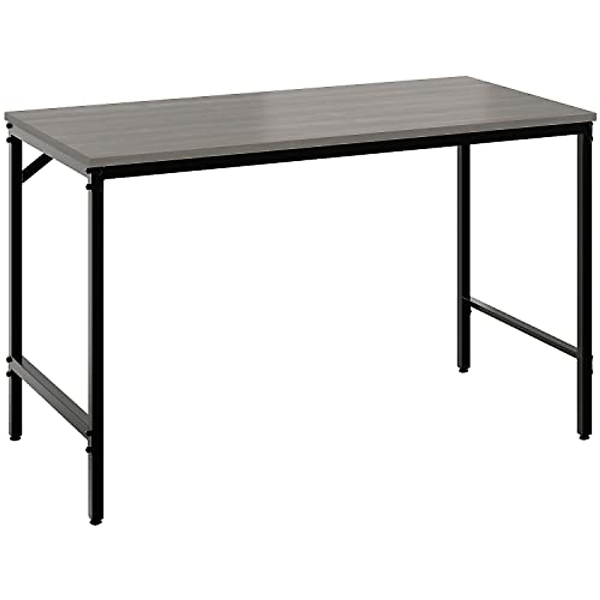 Safco Simple Gray Metal Work Desk