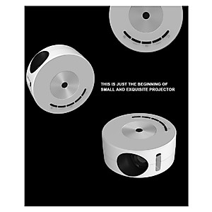 Mini Bluetooth Projector, Projector.YT200 LED Mobile Video Mini Projector Home Theater Media Player Kids Gift Cinema Wired Same Screen Projector For Iphone Android