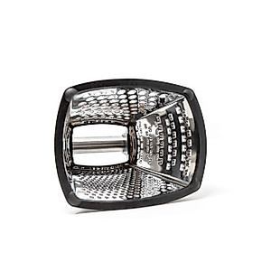 4-Sided Cheese Grater Stainless Steel with Strong Grip and Sharp Blades Professional Box Design with Perfect Slicer, Shredder & Zester For Fruits, Vegetables, Cheeses, Carrot Etc.