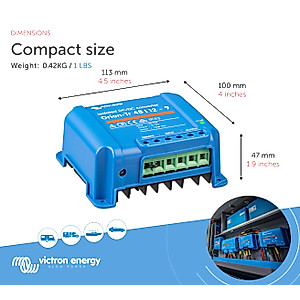 Victron Energy Orion-Tr IP43 48/12-Volt 9 amp 110-Watt Isolated DC-DC Converter