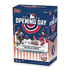 2022 Topps Opening Day Baseball Blaster Value Box - 154 Trading Cards per Box