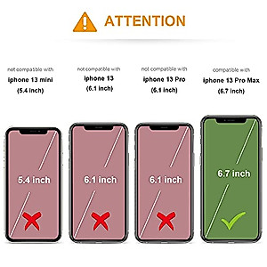 KIHUWEY Compatible with iPhone 13 Pro Max Case Wallet with Credit Card Holder, Premium Leather Magnetic Clasp Kickstand Heavy Duty Protective Cover for iPhone 13 Pro Max 6.7 Inch(Brown)