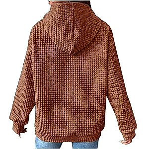 HUMMHUANJ Hoodies For Women Casual Long Sleeve,valentine sweater girls,women's pjs sets clearance,womens coats plus size 2x,valentine's sweater,womens essential tops,track orders to be delivered