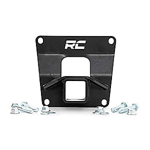Rough Country 2" Receiver Hitch Plate for 2019-2022 Honda Talon - 92028 Black