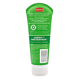 O'Keeffe's Working Hands Hand Cream, 3 oz, Tube, (Pack of 2)