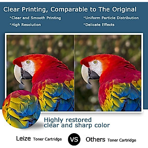 Leize Compatible TN321 Toner Cartridge Replacement for Konica Minolta Bizhub C224e C364e C284e C224 C284 C364 C7822 C7828 Series Printers | TN321K TN321C TN321M TN321Y Ink [KCMY-4PACK]