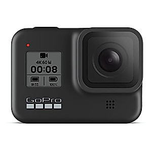 GoPro HERO8 Black Digital Action Camera - Waterproof, Touch Screen, 4K UHD Video, 12MP Photos, Live Streaming, Stabilization - with Mega Accessory Kit - All You Need Bundle