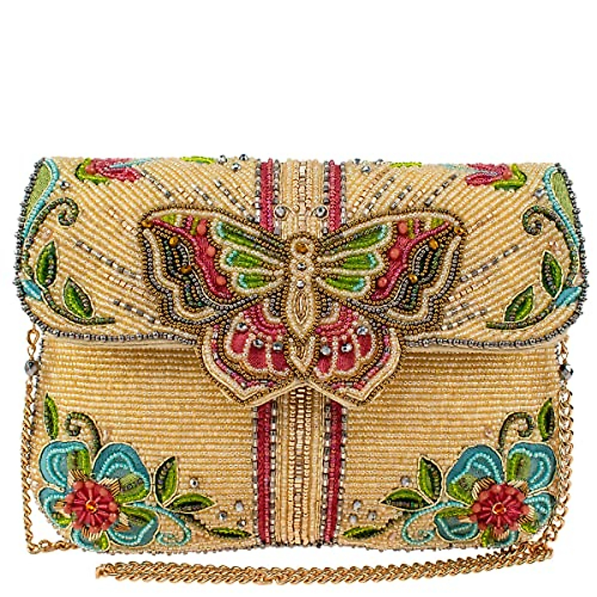 Mary Frances Charmed Crossbody Clutch Handbag, Multi