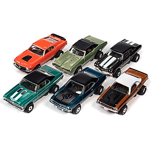 Auto World Thunderjet OK Used Cars 1970 Plymouth Cuda (Teal) HO Scale Slot Car