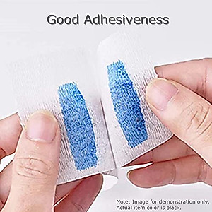 Barber Neck Strips - 5 Rolls 500 Pieces Black, Disposable & Flexible Paper for Hair Cutting, Salon Supplies, Water Resistant and Self-Adhering