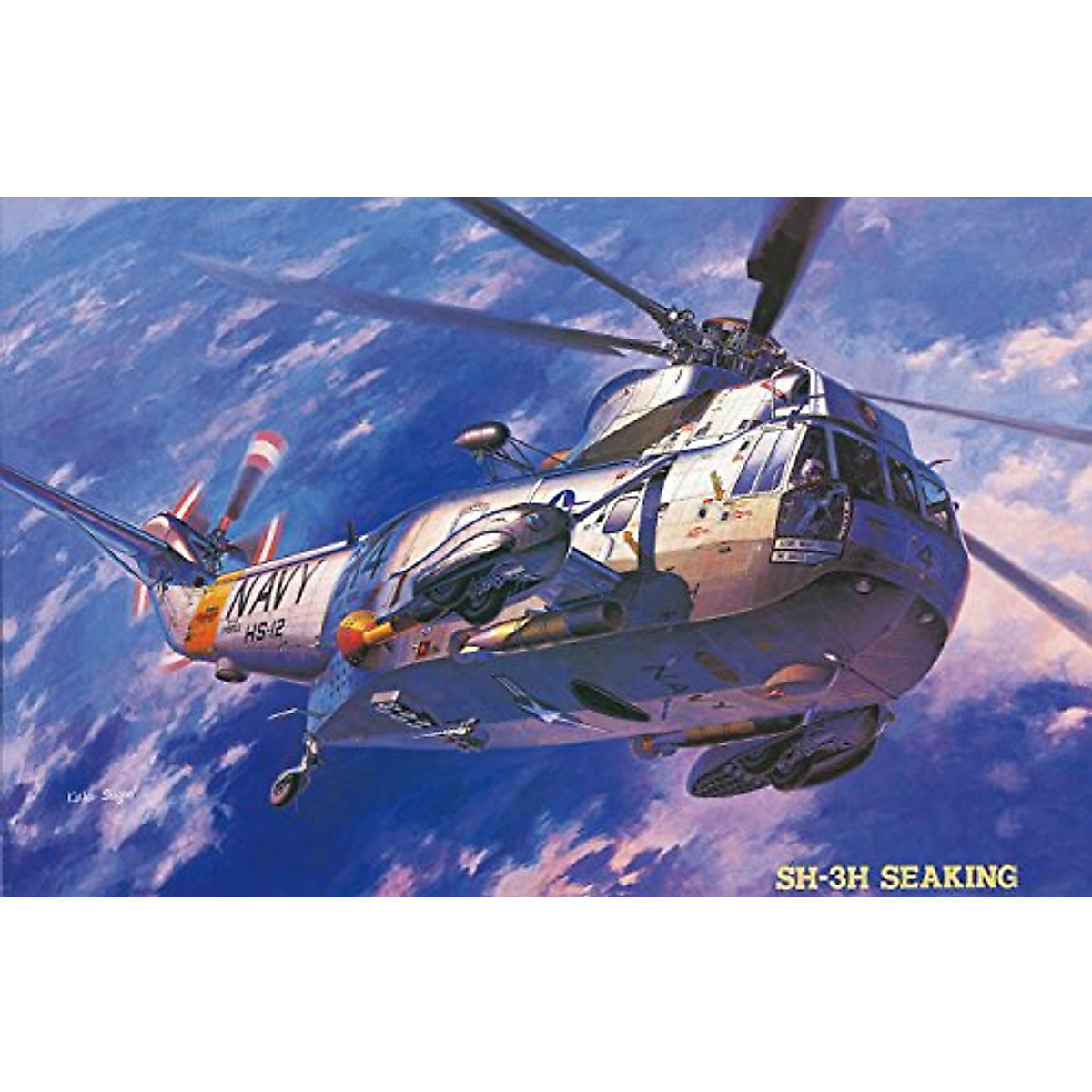 Hasegawa HAPT01 1:48 Scale SH-3H Sea King Model Kit