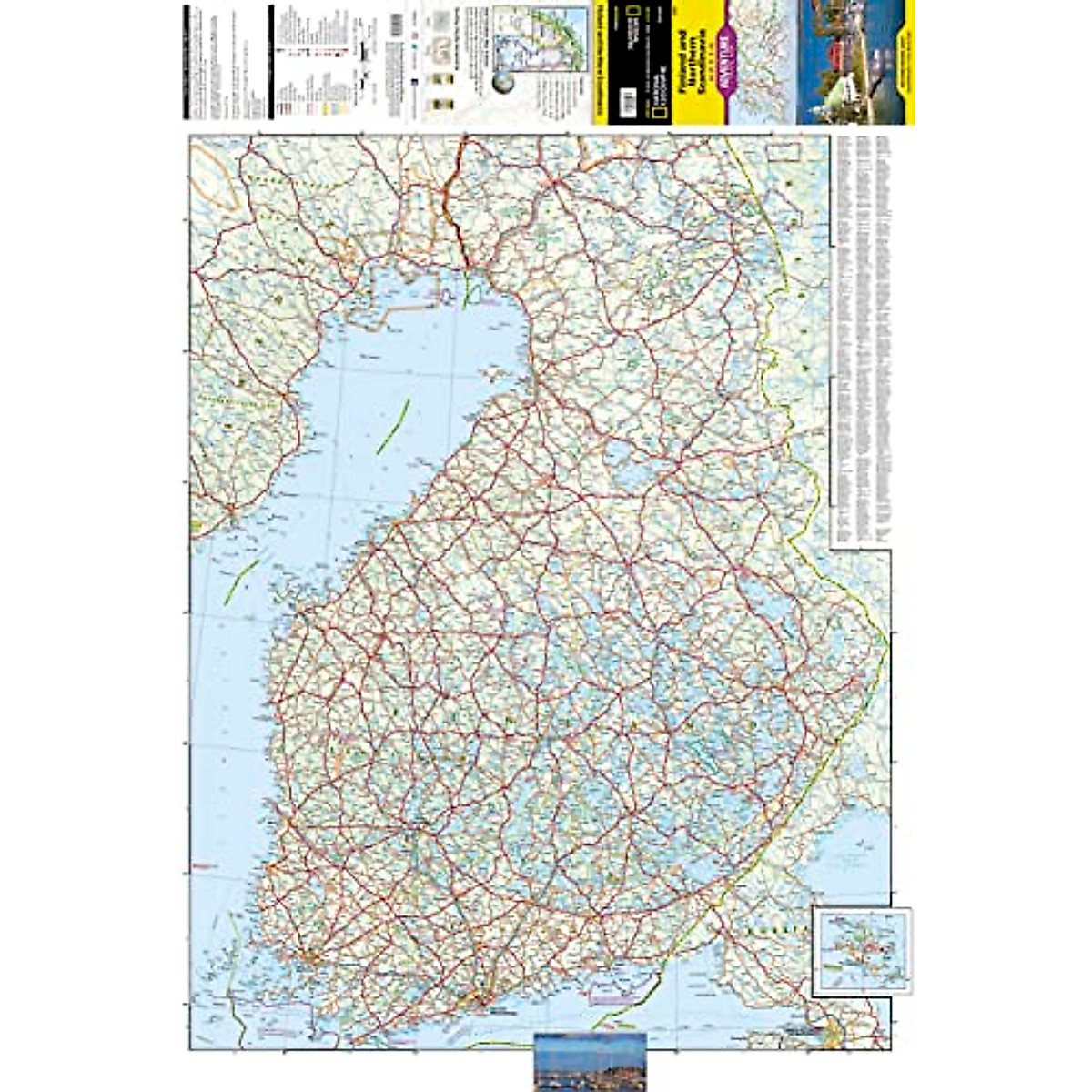 Finland and Northern Scandinavia Map (National Geographic Adventure Map, 3300)