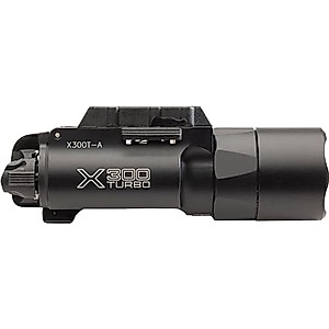 SureFire X300T-A Turbo High-Candela LED Handgun WeaponLight, Black